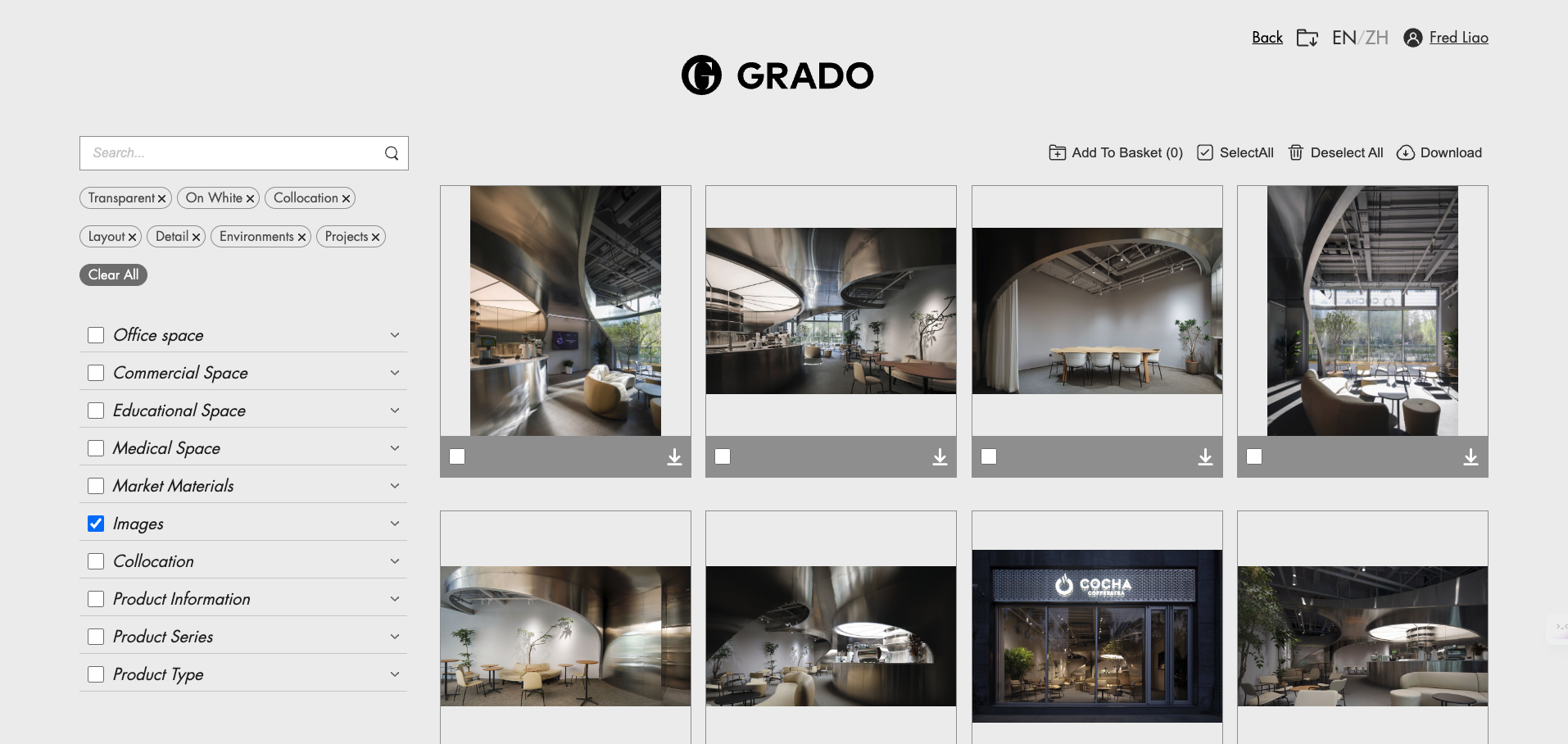 Grado Contract Website Manual