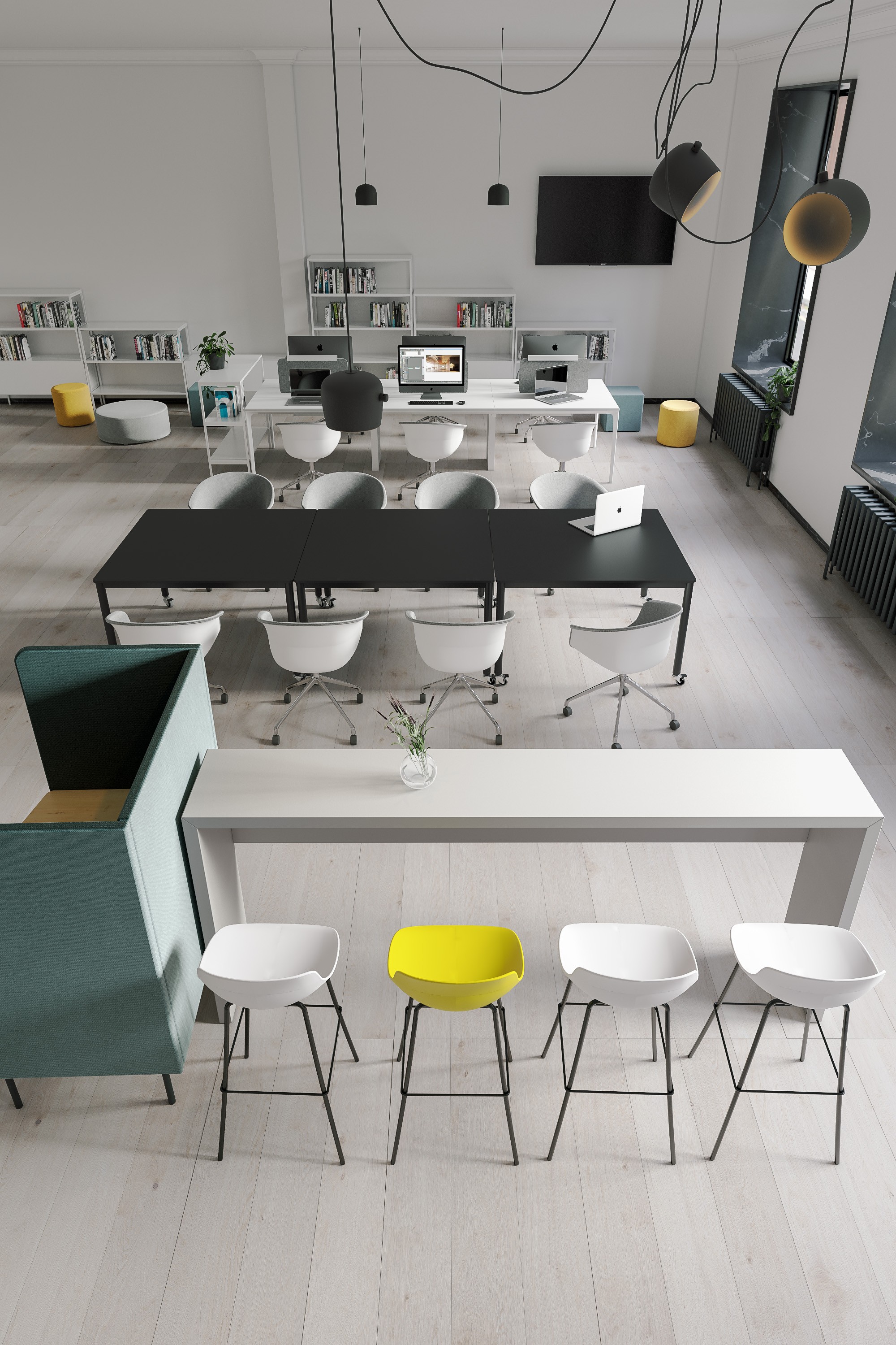 Pipe Bar Table / H1050