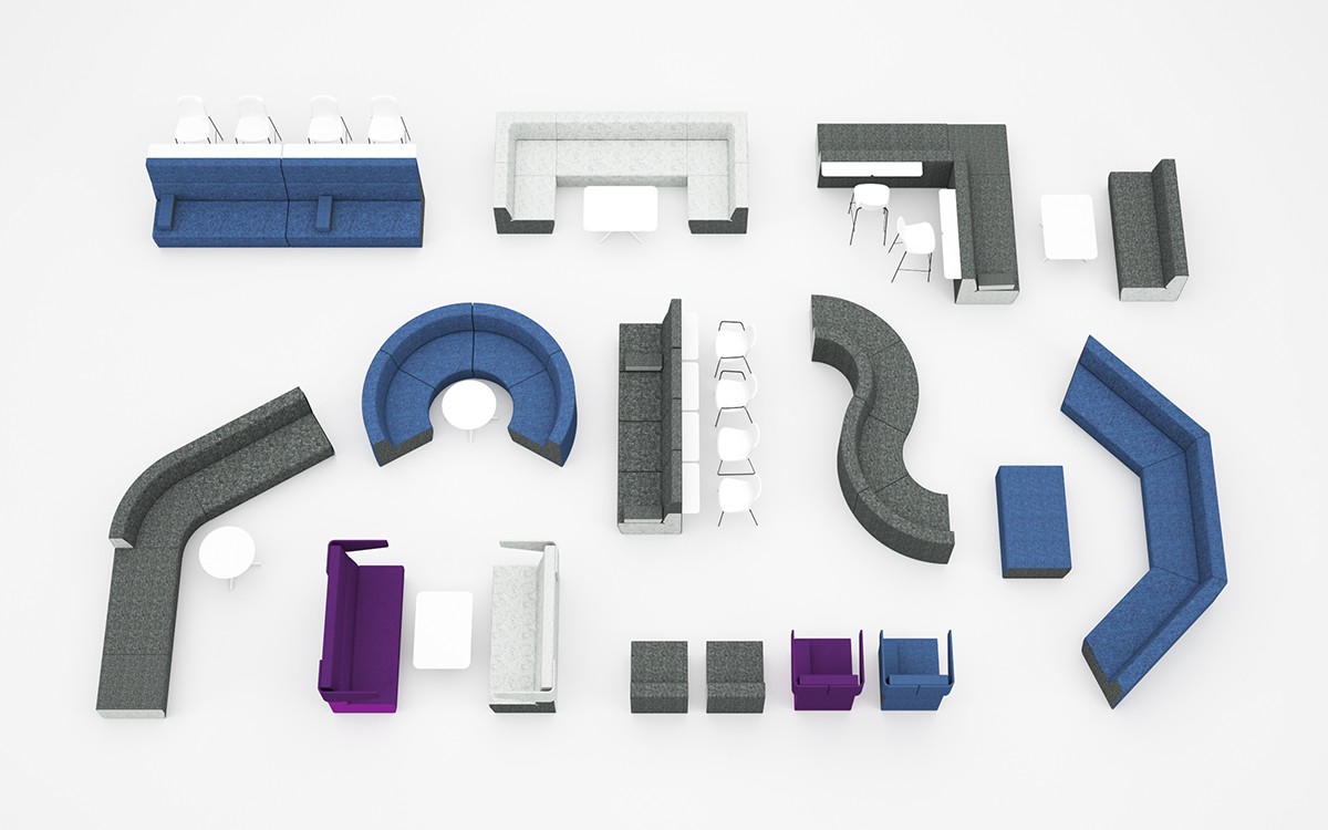 Modo S / Console 2 seats