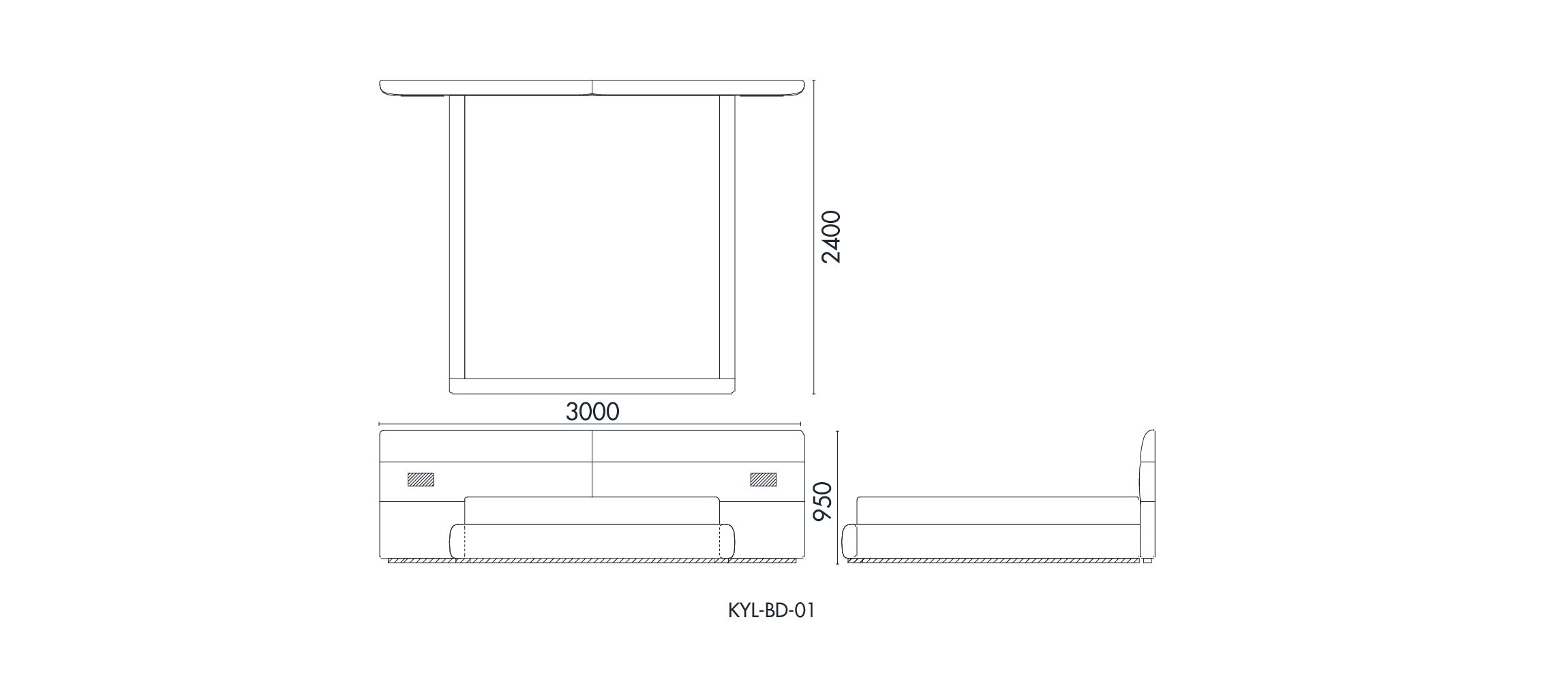 kyle bed | Grado Design